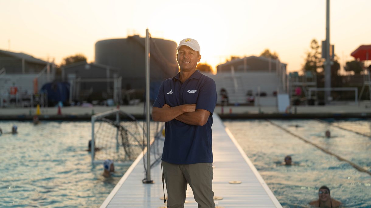 Water Polo Coach Makes a Happy Return to Merced - Merced College