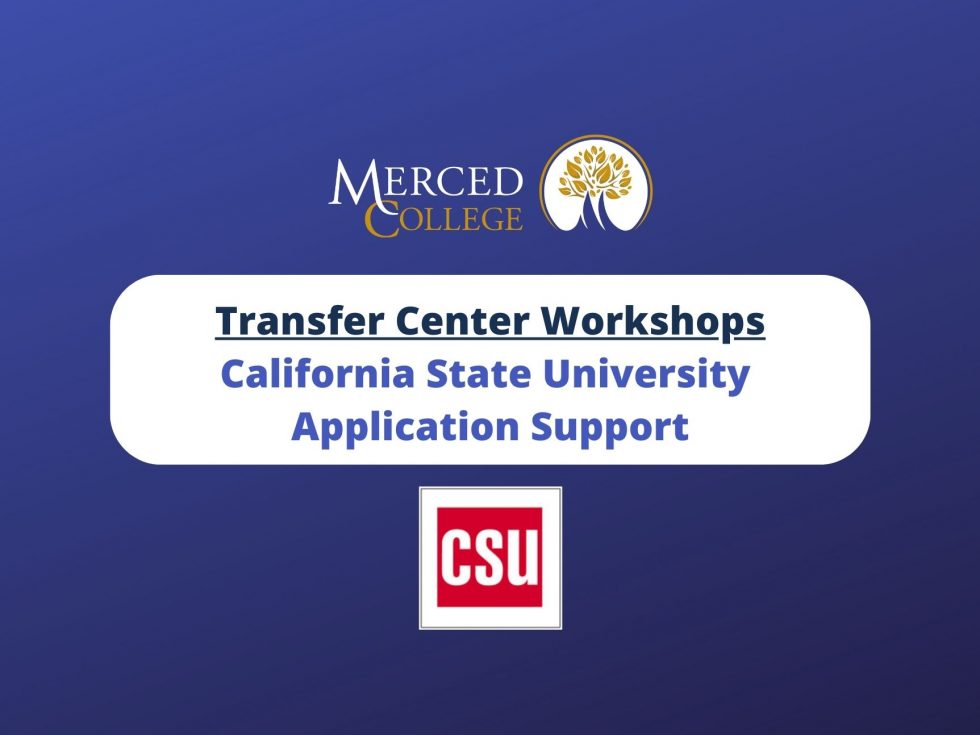 CSU Spring 2025 Application Workshop #2 - Merced College