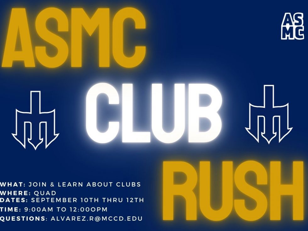 ASMC Club Rush - Merced College
