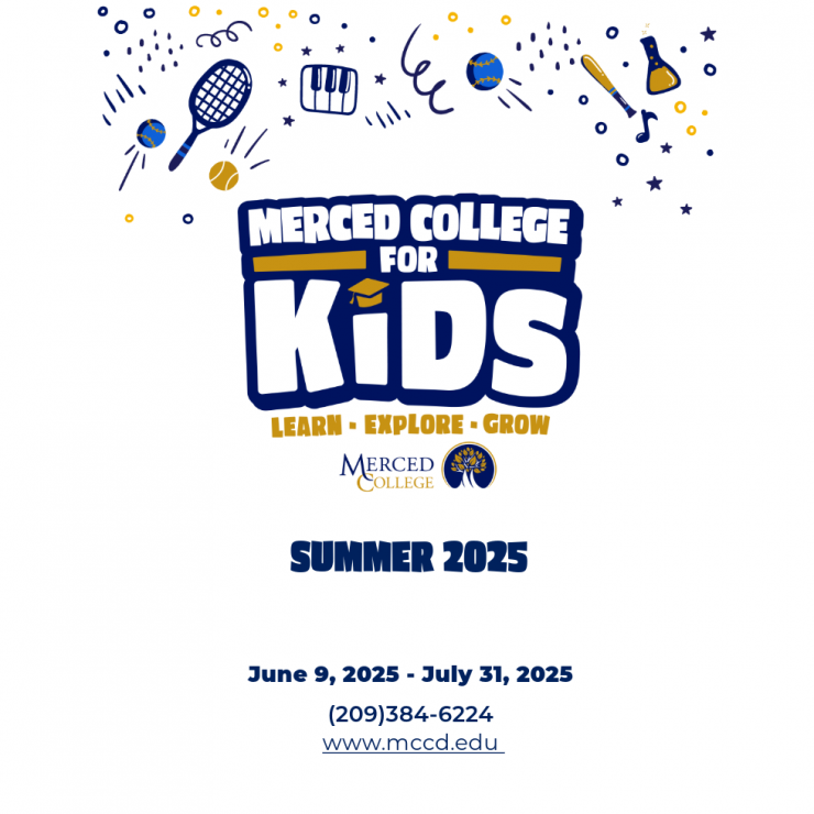 College for Kids - Kids Summer Classes - Merced College