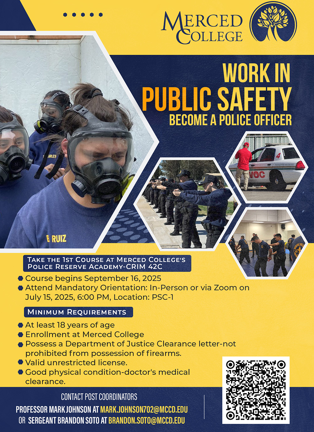 Reserve Officer Modular Training - Merced College