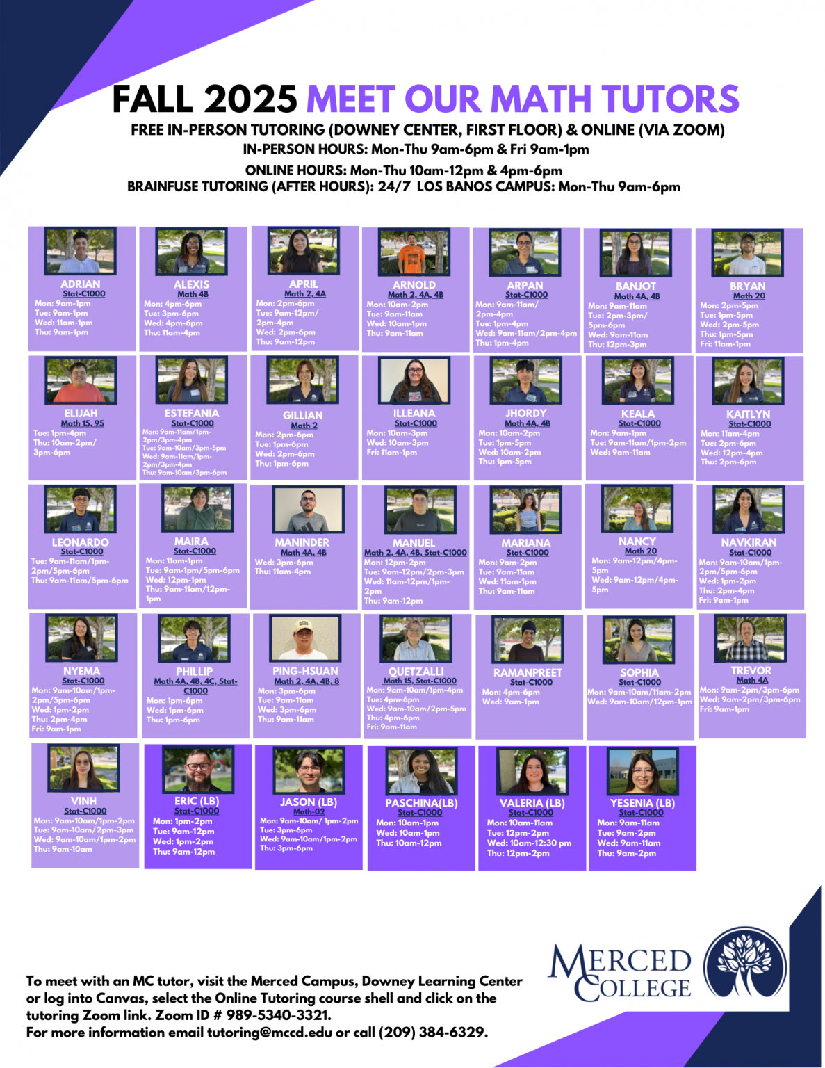 Tutoring - Merced College